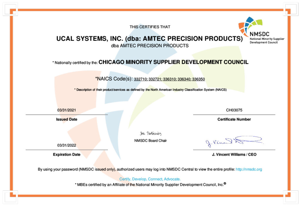 Policies and Certifications - UCAL Systems, Inc.